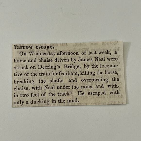 None and/or Unknown | Other | Narrow Escape James Neal Deerings Bridge ...